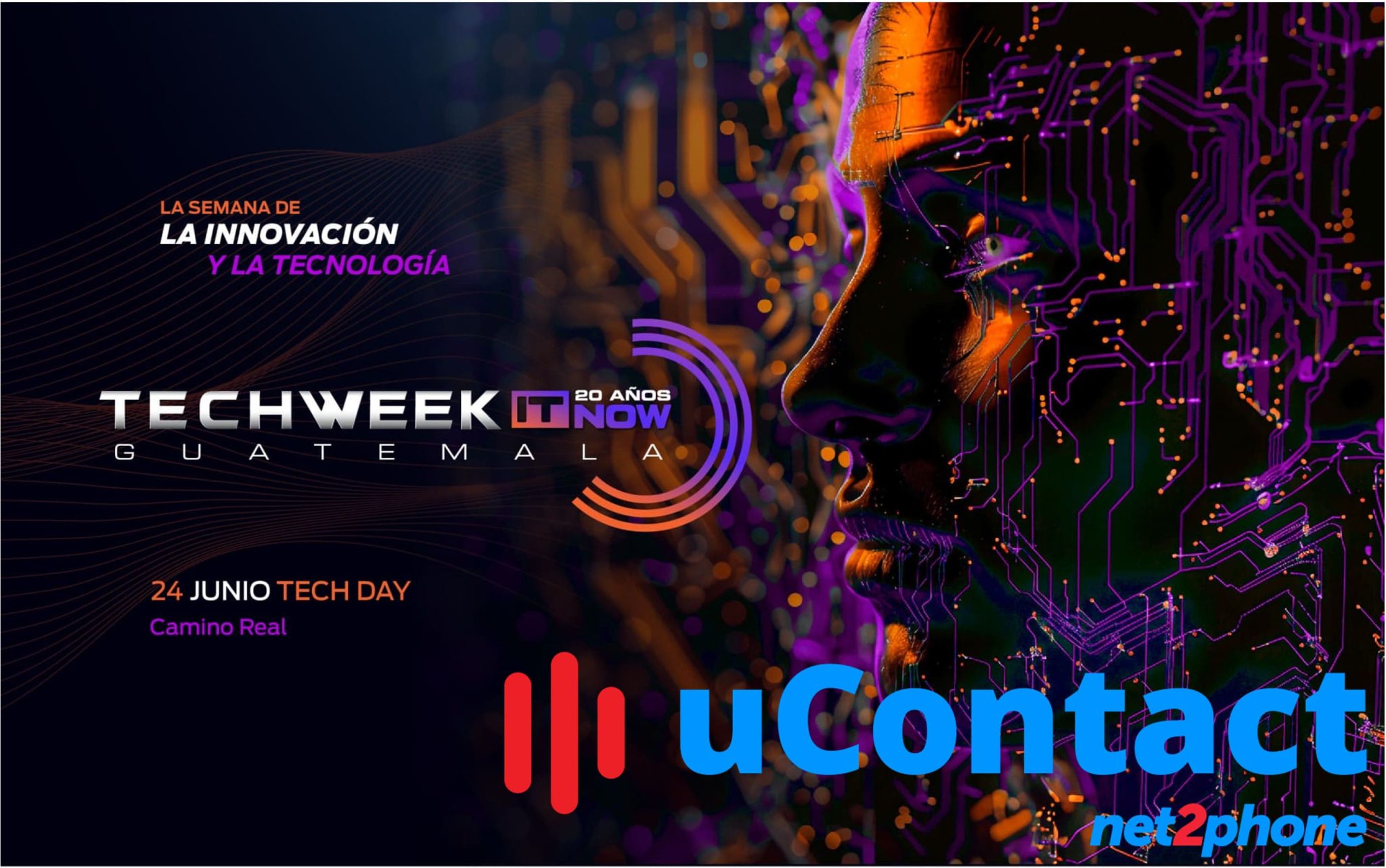 Orade y Net2Phone uContact brillaron en Tech Day 2025 Guatemala